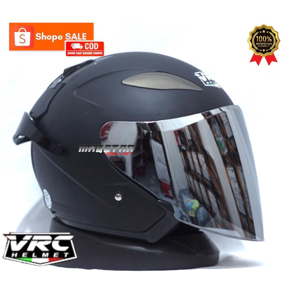Jual [KODE 4752] HELM VRC CENTRO SOLID/POLOS (paket ganteng spoiler ...