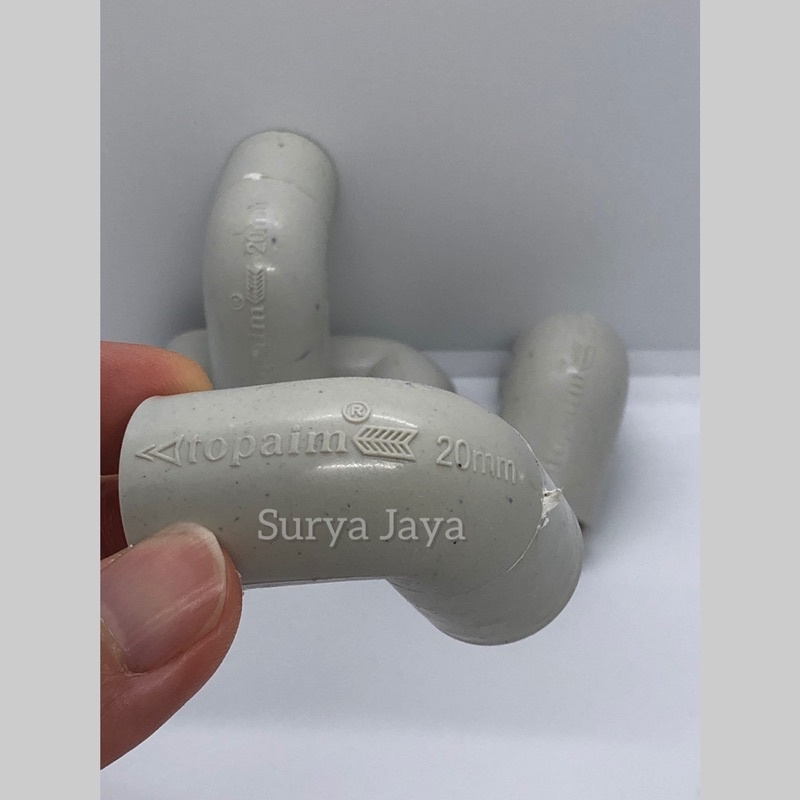 Jual KENI | ELBOW AW PVC PIPA PRALON LISTRIK CONDUIT 20 MM TOPAIM ...