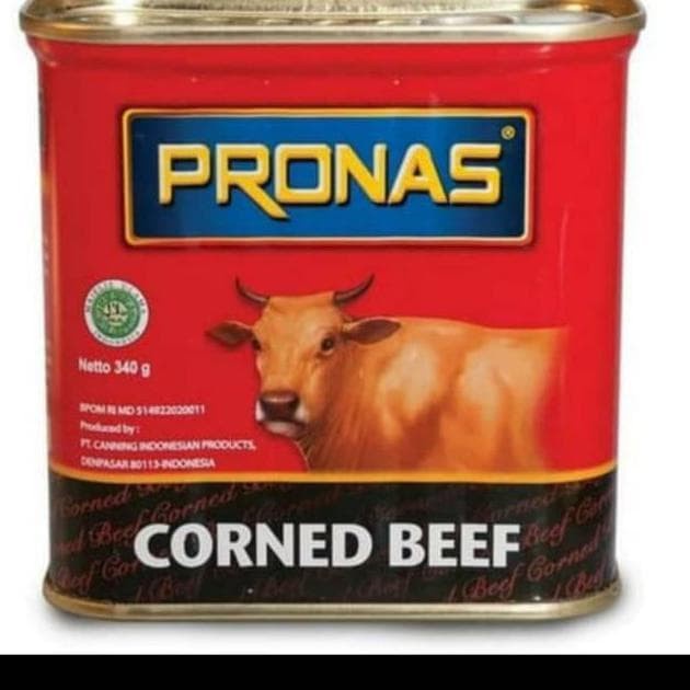 Jual PRONAS CORNED BEEF 340 GRAM | Shopee Indonesia