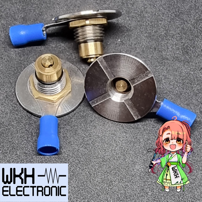 Jual Connector 510 Konektor 510 DIY MOD Pin 22mm Varitube Spring Loaded ...