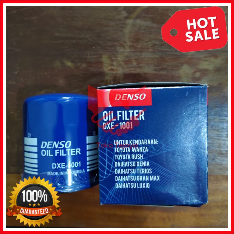 Jual Denso DXE1001 Filter Oli Avanza Rush Xenia Terios GranMax | Shopee ...