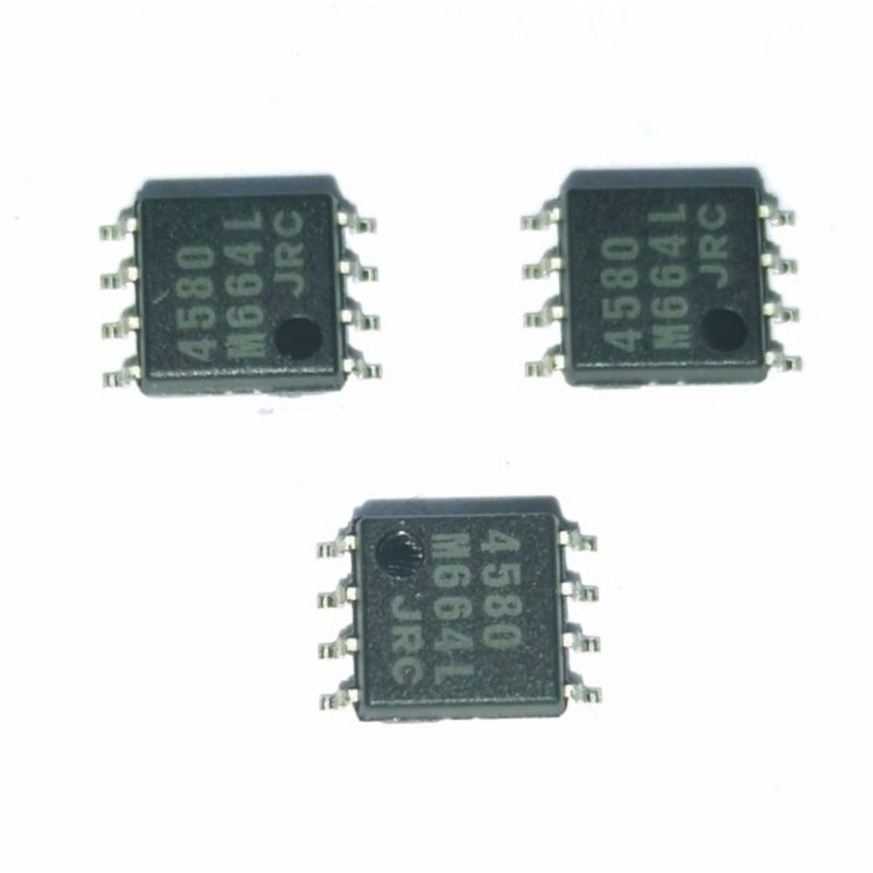Jual JRC4580 SMD / JRC4580D / IC DUAL OP AMP LOW NOISE JRC 4580 SOP8 | Shopee Indonesia
