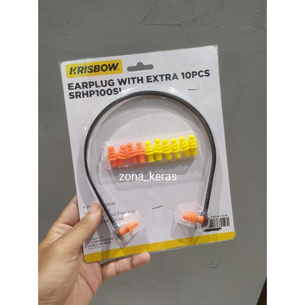Jual Krisbow Earplug Dengan Extra Karet 10 Pcs | Shopee Indonesia