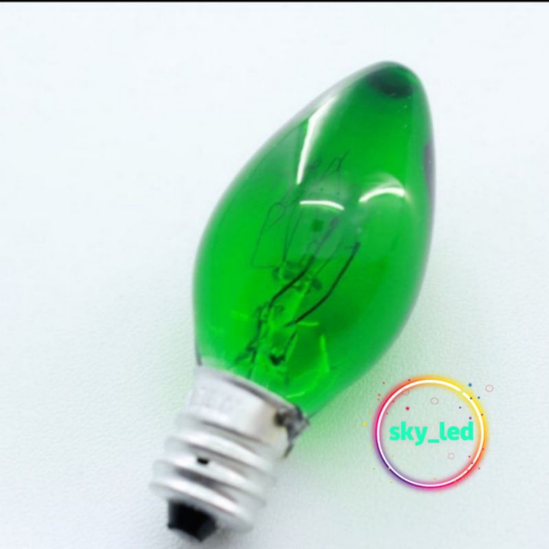 Jual LAMPU LED 3 WARNA CAHAYA /LAMPU CANDEL MODEL JAGUNG / FITTING ...