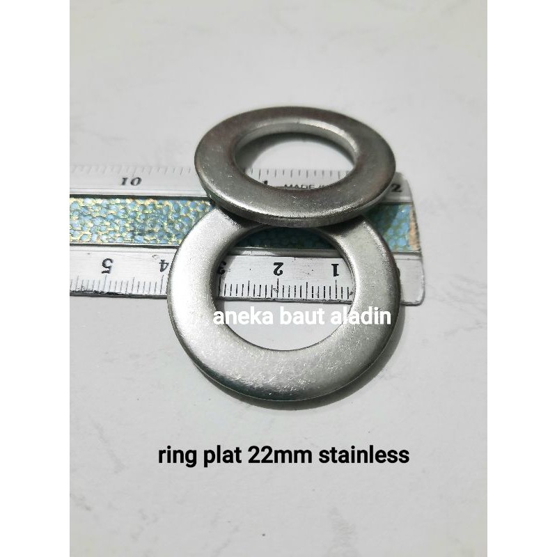 Jual ring plat 22mm stainless harga 3pcs | Shopee Indonesia