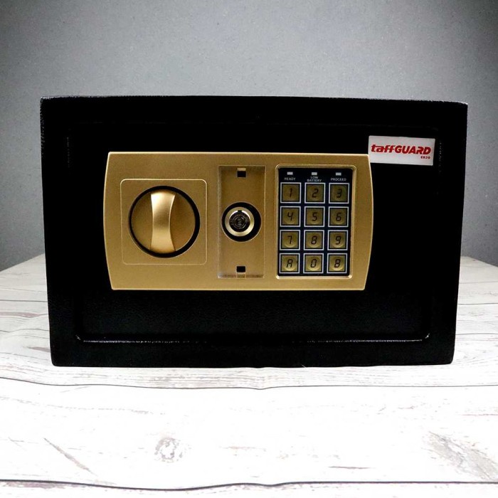 Jual Brankas Mini Electric Password Berangkas Simpan Uang Safe Deposit ...