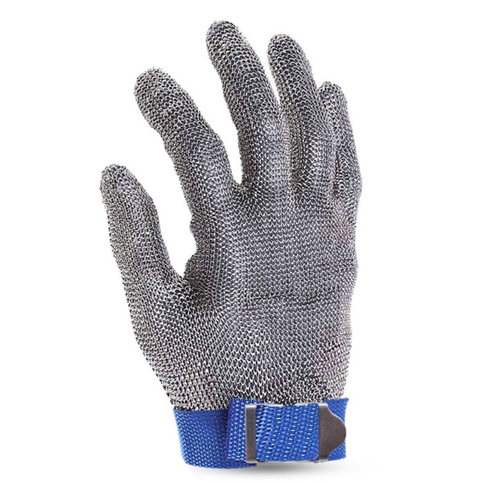 Jual Sarung Tangan Safety Besi Anti Cut / Chainmail Safety Glove Cut ...