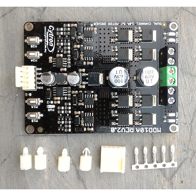 Jual 10A 5-25V Dual Channel DC Motor Driver -Cytron | Shopee Indonesia