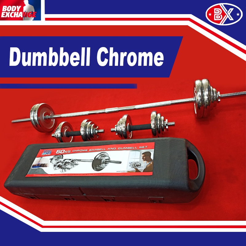 Jual Dumbbell Set 50 KG Alat Fitness Angkat Beban - Dumbell Set 50 KG ...