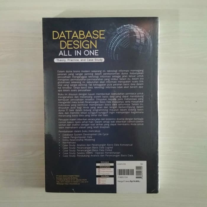 Jual database-buku- buku erd sql database relational design all in one ... Jual database-buku- buku erd sql database relational design all in one ...