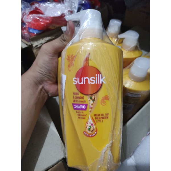 Jual Shampoo Sunsilk 680 Ml Kuning | Shopee Indonesia