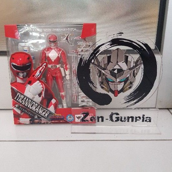 Jual SHF TyrannoRanger Tyranno Red Ranger BANDAI BIB | Shopee Indonesia