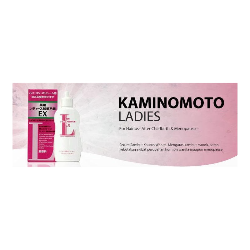 Jual LADIES KAMINOMOTO EX Hair Tonic Hair Loss 150mL | Shopee Indonesia
