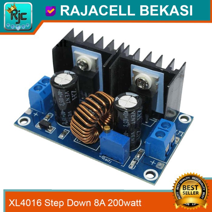 Jual XL4016 Module Stepdown DC-DC Step Down 8A 200W Power Buck Converter | Shopee Indonesia