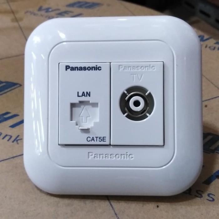 Jual Socket lan with antena - panasonic wide series | Shopee Indonesia