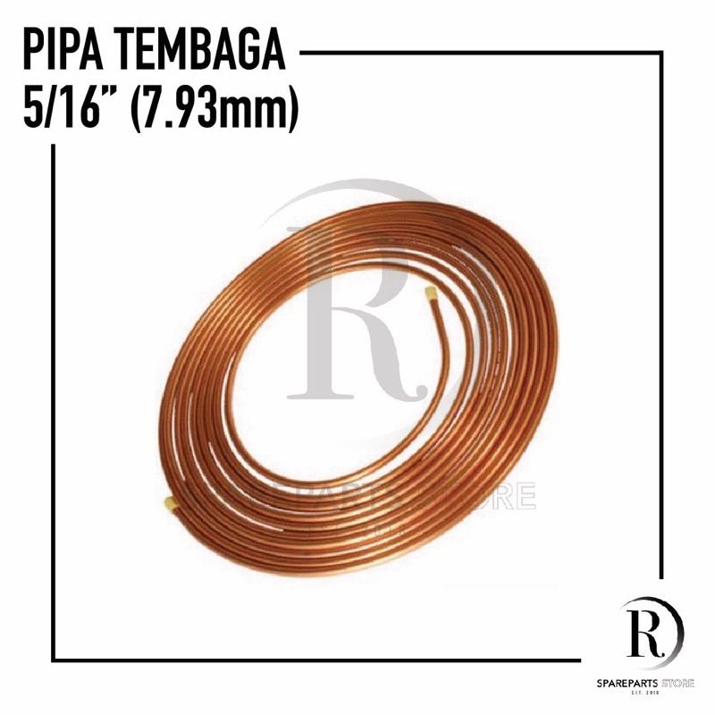 Jual Pipa Tembaga 5/16 (PER METER) | Shopee Indonesia