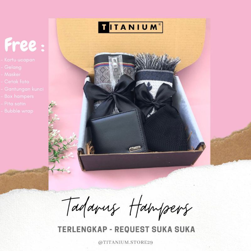 Jual HAMPERS BOX TADARUS GIFT BOX KADO ULTAH KADO PACAR HAMPERS CUSTOM ...