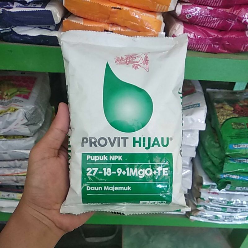 Jual Pupuk NPK Provit Hijau Kemasan 500 Gram | Shopee Indonesia