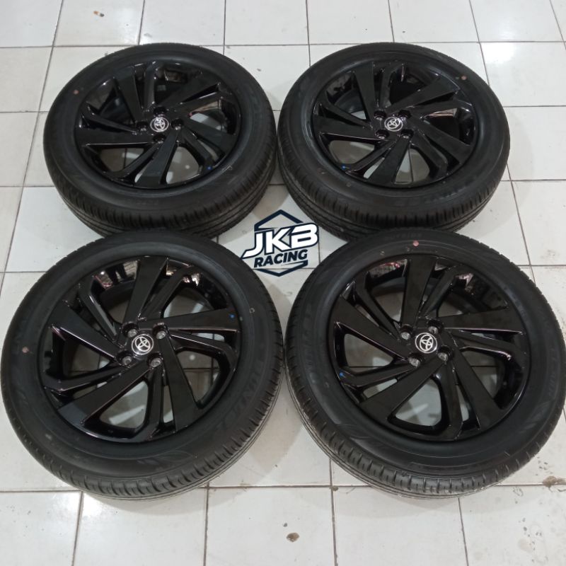 Jual Velg Mobil Bekas Oem Toyota Raize Ring 17 lebar 6 pcd 4x100 + Ban ...