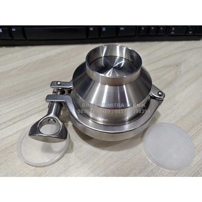 Jual CHECK VALVE SANITARY SS316L 2 INCH | Shopee Indonesia