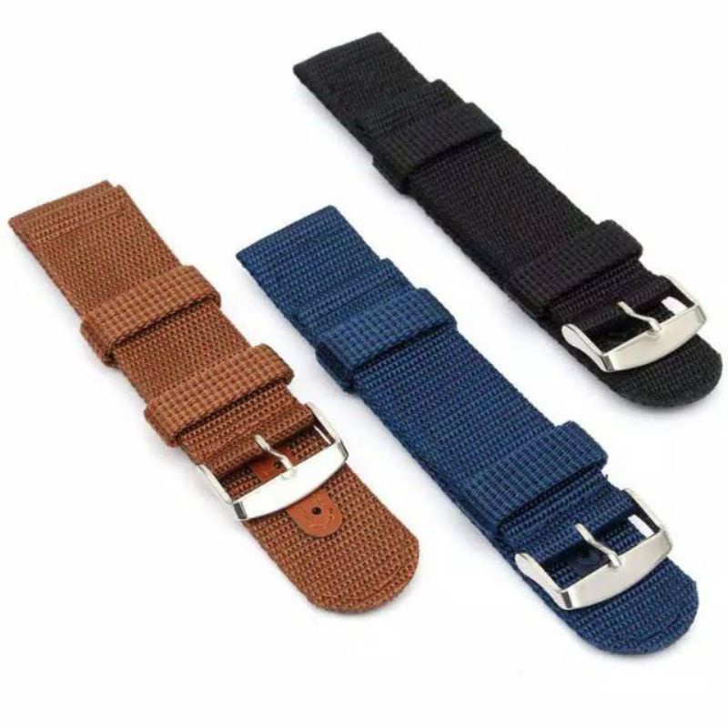 Jual tali jam tangan universal tali jam tangan kanvas tali jam kanvas ...