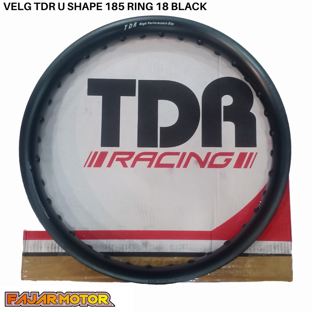 Jual PROMO VELG TDR U SHAPE 185 RING 18 BLACK GOLD TITANIUM | Shopee ...