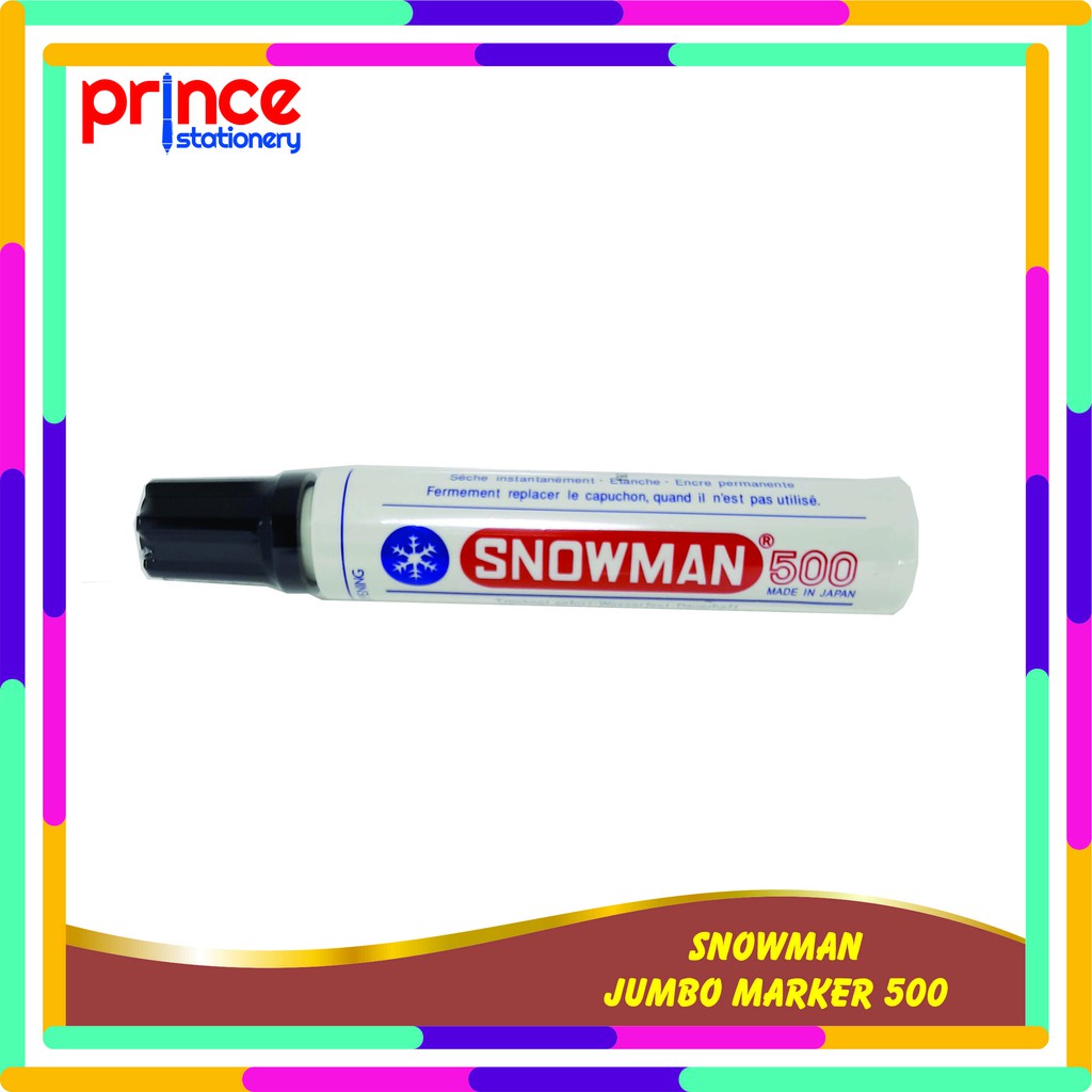 Jual SPIDOL SNOWMAN JUMBO MARKER 500 | Shopee Indonesia