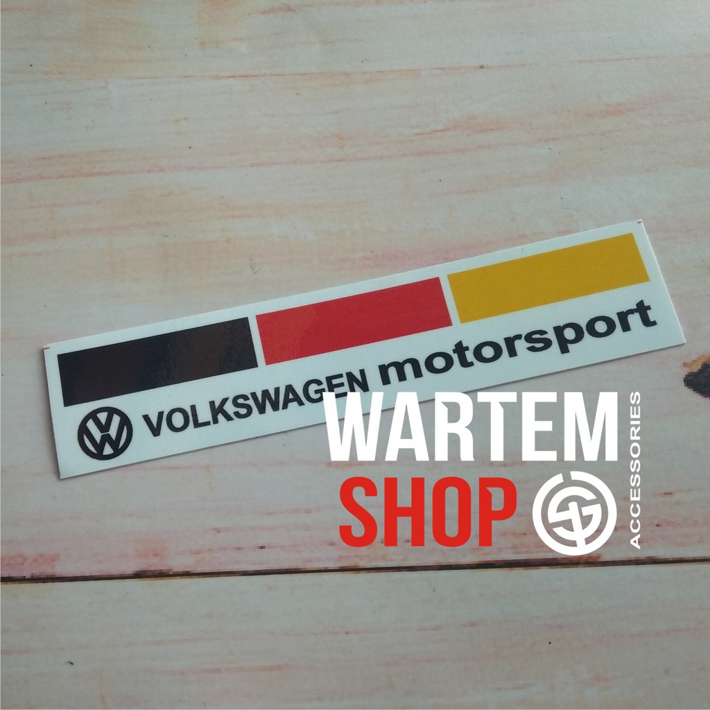 Jual STIKER TEMPEL LUAR LONG VW | Shopee Indonesia