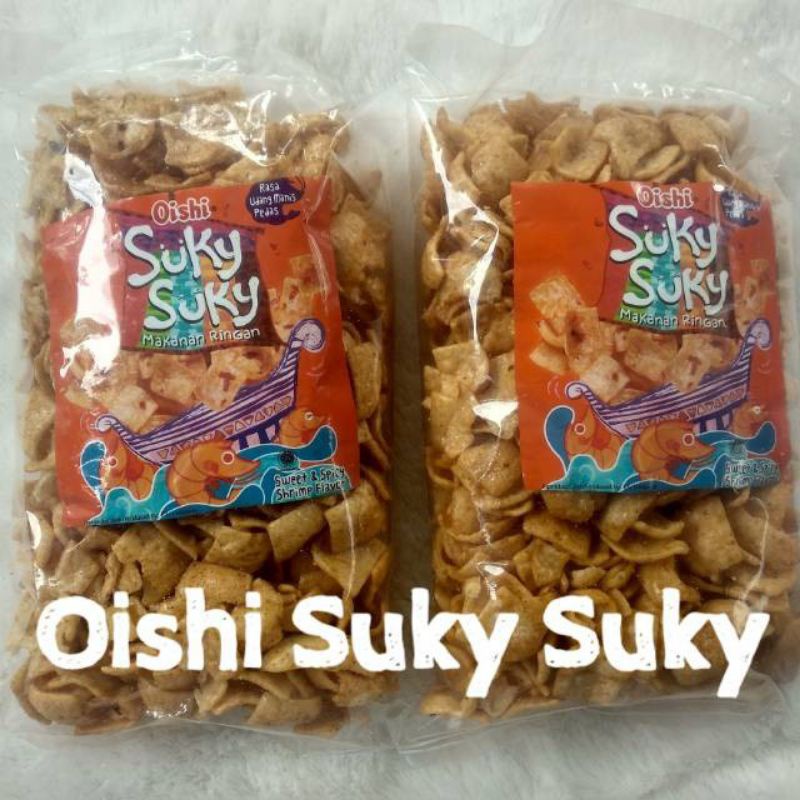 Jual Suky suky udang pedas kiloan murah Snack kiloan | Shopee Indonesia