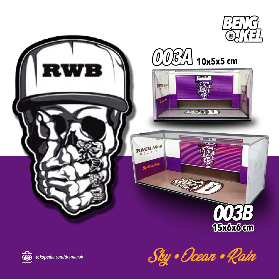 Jual Box Akrilik Diecast Porsche RWB Aerolift Coujin Ungu | Shopee ...