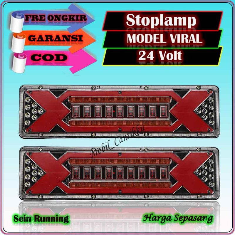Jual Lampu Variasi Led Stoplamp Stop Lamp Mobil Truk Truck Engkel ...