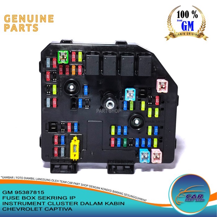 Jual KOTAK SEKRING IP FUSE BLOCK BOX DALAM CHEVROLET CAPTIVA FL C140 ...