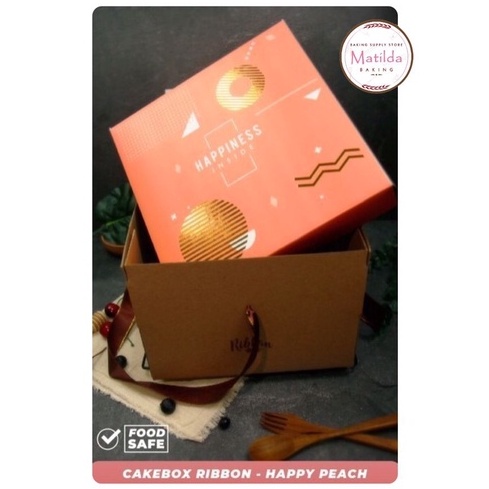 Jual CAKE BOX RIBBON SERIES | BOX KUE | BOX MAKANAN | Shopee Indonesia