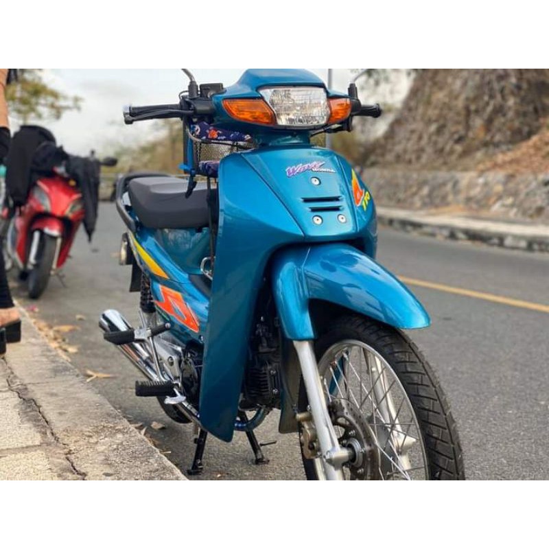Jual striping wave 110 Supra x biru | Shopee Indonesia