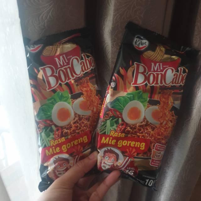 Jual mie bon cabe (per paket isi 11 bungkus untuk yg membutuhkan ...