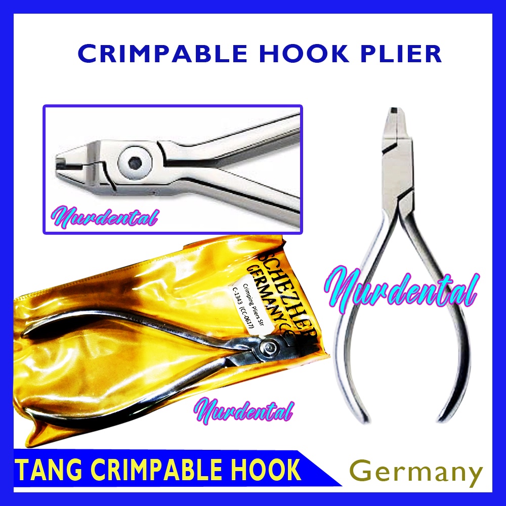 Jual Dental tang crimpable hook crimping plier ortho instrument ...
