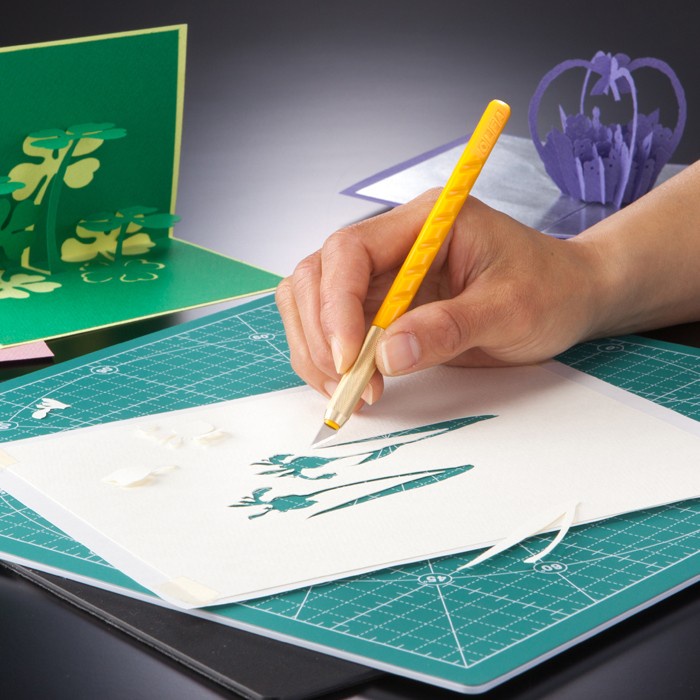 Jual OLFA AK-1 Pisau Cutter Pen Free 5 buah Refill AK-1/5B Art Knife With 5 Blades | Shopee ...