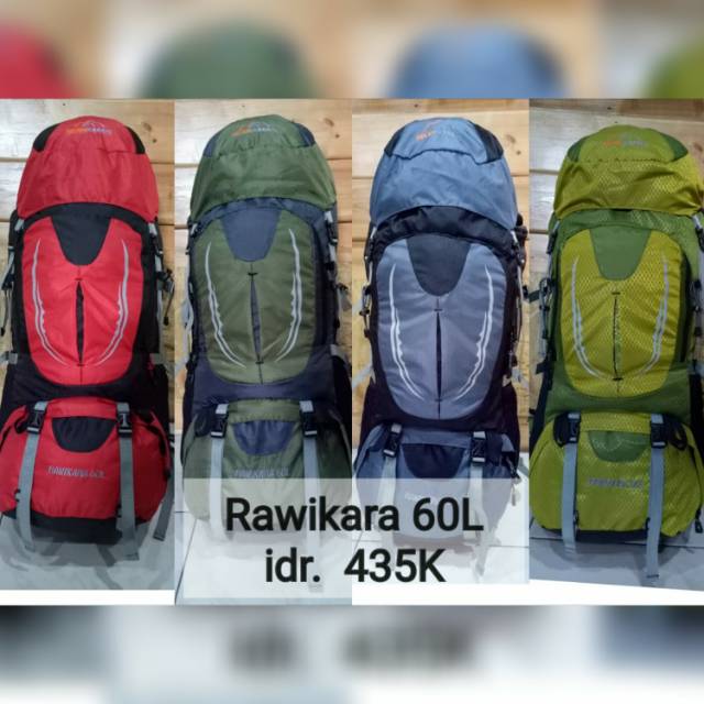 Jual Tas Keril Carrier Gunung Seven Summits Rawikara 60L Original Resmi ...