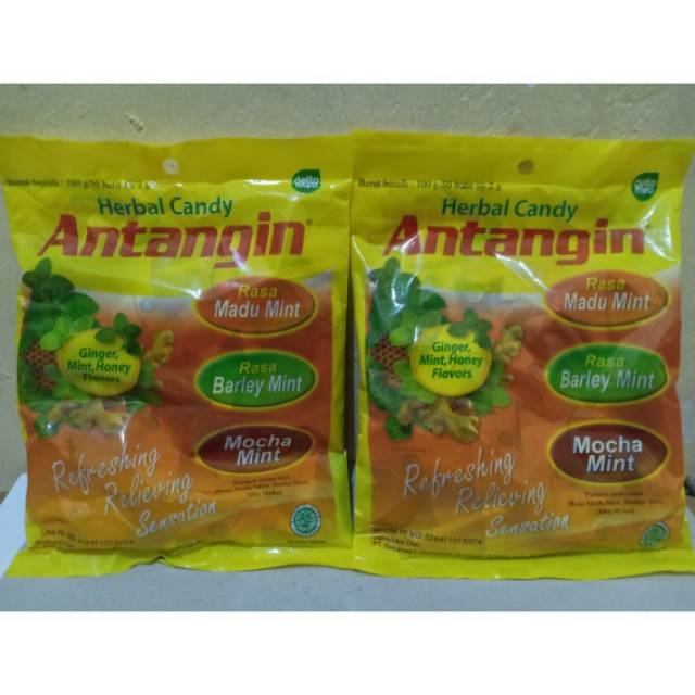 Jual Permen herbal antangin isi 50pcs masuk angin | Shopee Indonesia