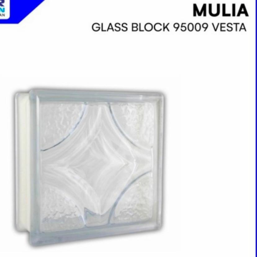 Jual MULIA GLASSBLOCK VESTA - 95009 (190x190x95mm) | Shopee Indonesia