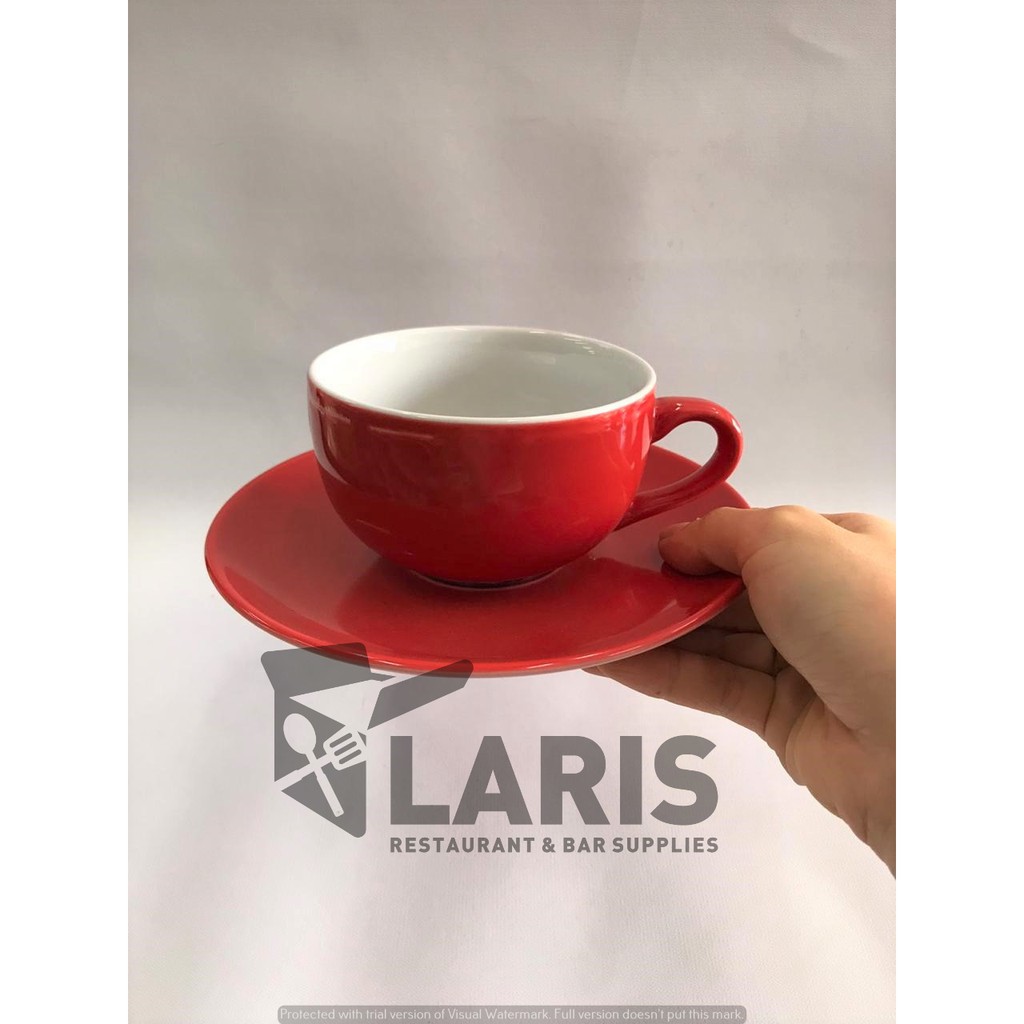 Jual Cangkir Kopi Cappuccino Latte Keramik Warna 250ml Cappuccino Cup ...