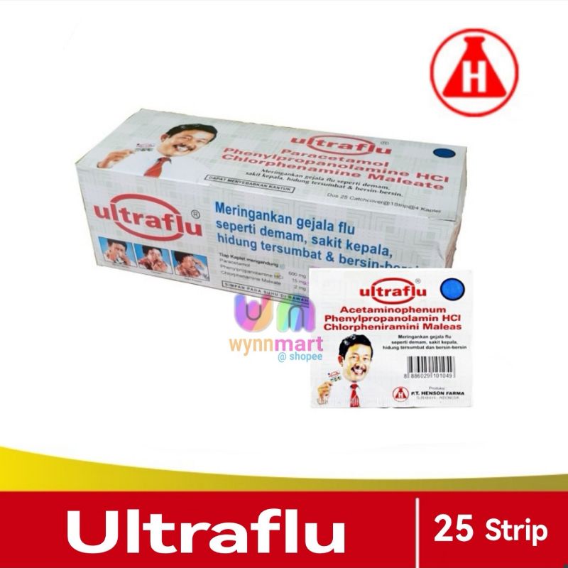 Jual Ultraflu @25 x 4's/box | Shopee Indonesia