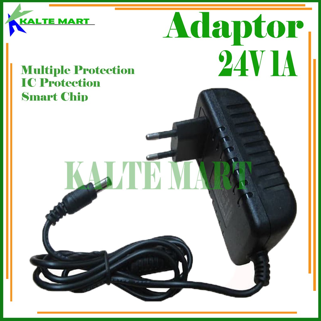 Jual Adaptor 24v 1a Power Supply 24v 1A Switching Adapter 24v 1A ...