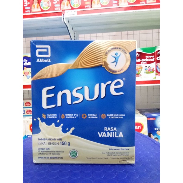 Jual Ensure 150g Vanila | Shopee Indonesia