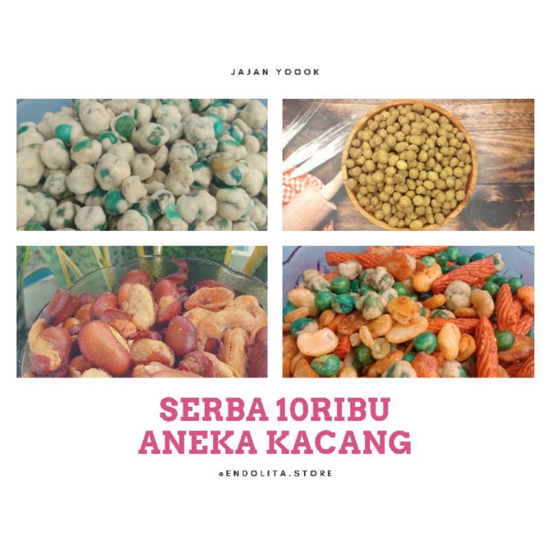 Jual serba sepuluh ribu | aneka kacang | Shopee Indonesia