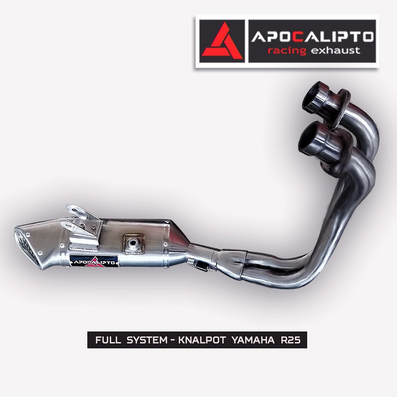 Jual Knalpot Racing Full System Yamaha R25 / mt25 model Underbelly ...