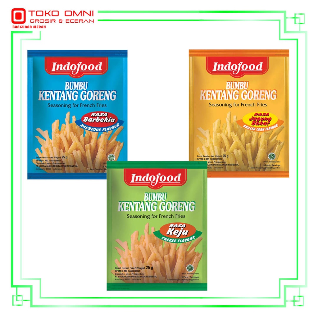 Jual Indofood Bumbu Kentang 25 Gr | Shopee Indonesia