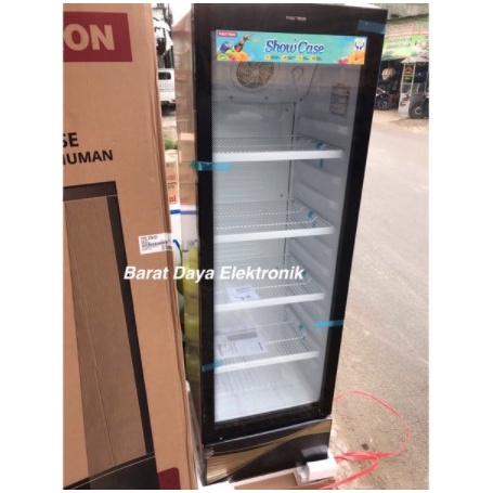 Jual POLYTRON SHOWCASE 285 LITER SCN-238 NO FROST LEMARI PENDINGIN ...