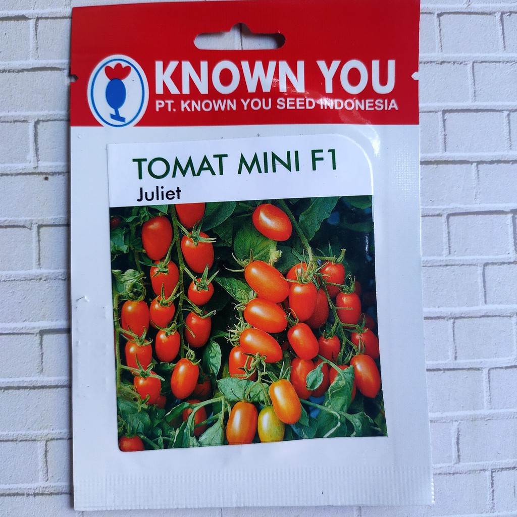 Jual Benih Biji Tomat Cherry Mini F1 Juliet (Known You Seed) | Shopee ...