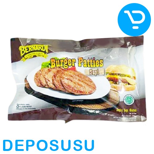 Jual BERNARDI Burger Patties HALAL | DAGING ISIAN BURGER | Shopee Indonesia